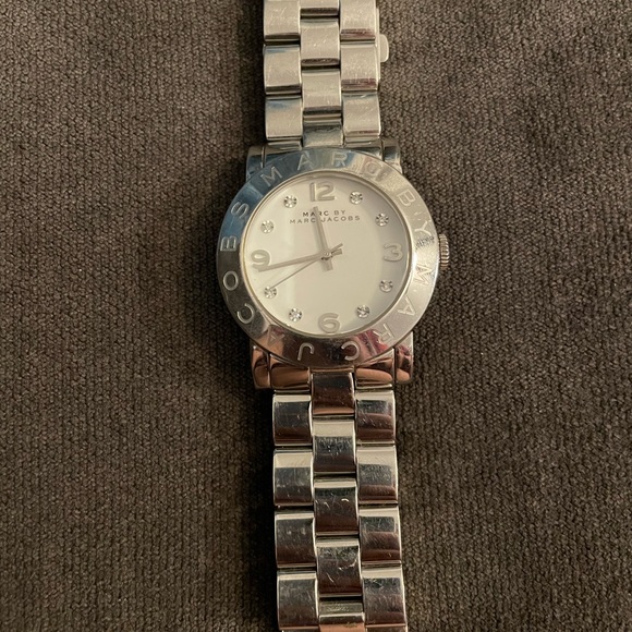Marc By Marc Jacobs | Accessories | Marc Jacobs Silver Watch | Poshmark